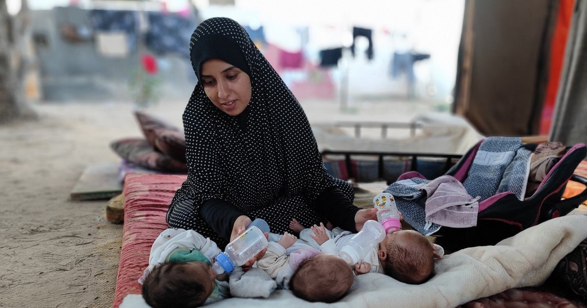 Birth under bombs: 9 months of hell in Gaza | CARE International UK